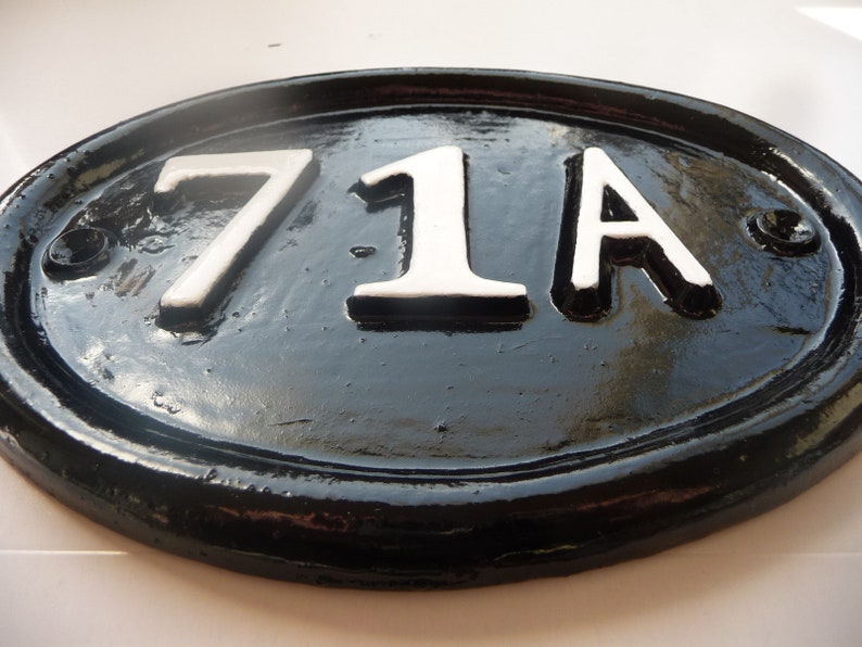 Vintage Address Sign House Sign House Number Address - Etsy