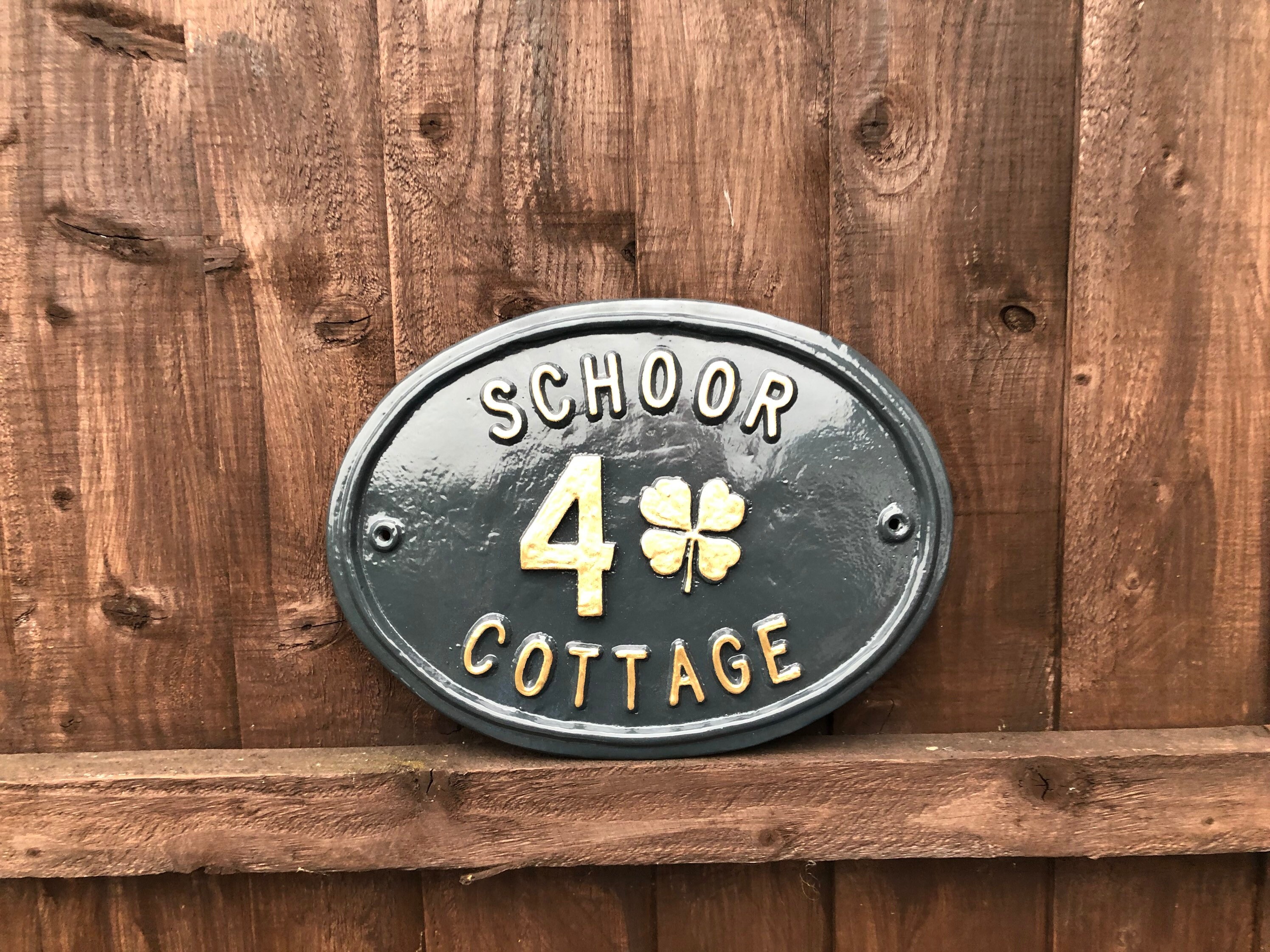 Colonial Style House Sign Personalized House Numbers Address - Etsy UK