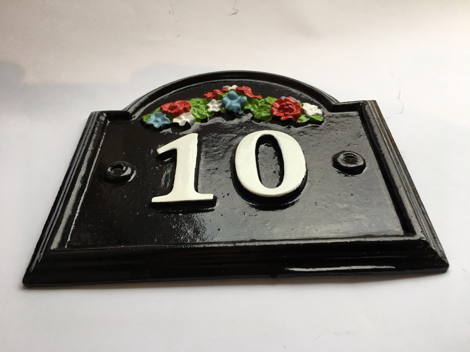 Traditional Vintage House Name Sign Address Number Plate | Etsy UK