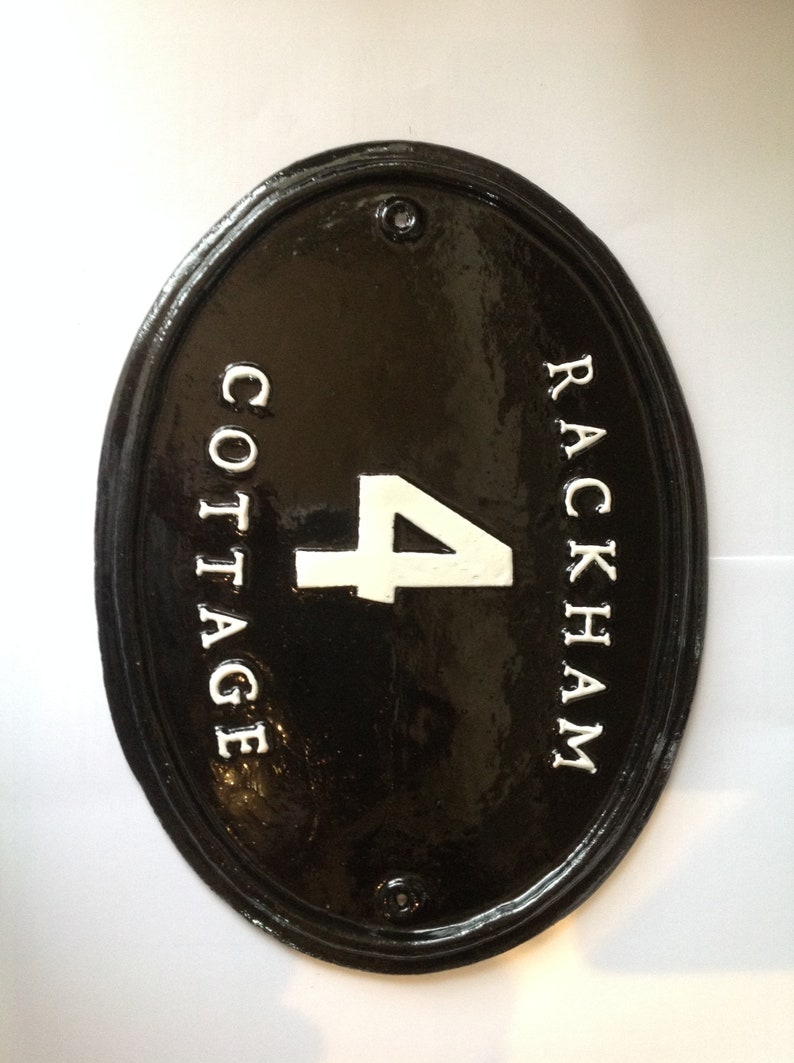 Address Plaque for House Colonial Style House Sign - Etsy Canada