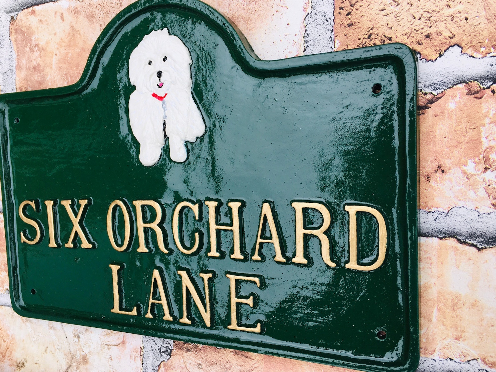 Colonial Style House Numbers Personalized House Number | Etsy