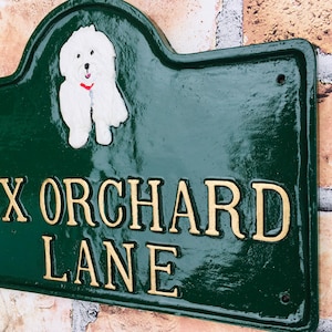 Colonial Style House Numbers, Personalized House Number Plaque, Address ...