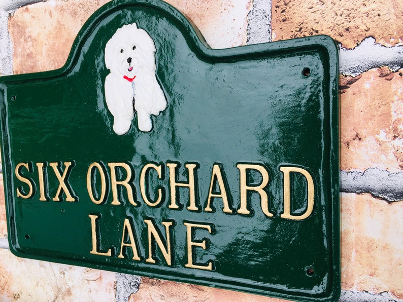 Colonial Style House Numbers Personalized House Number | Etsy