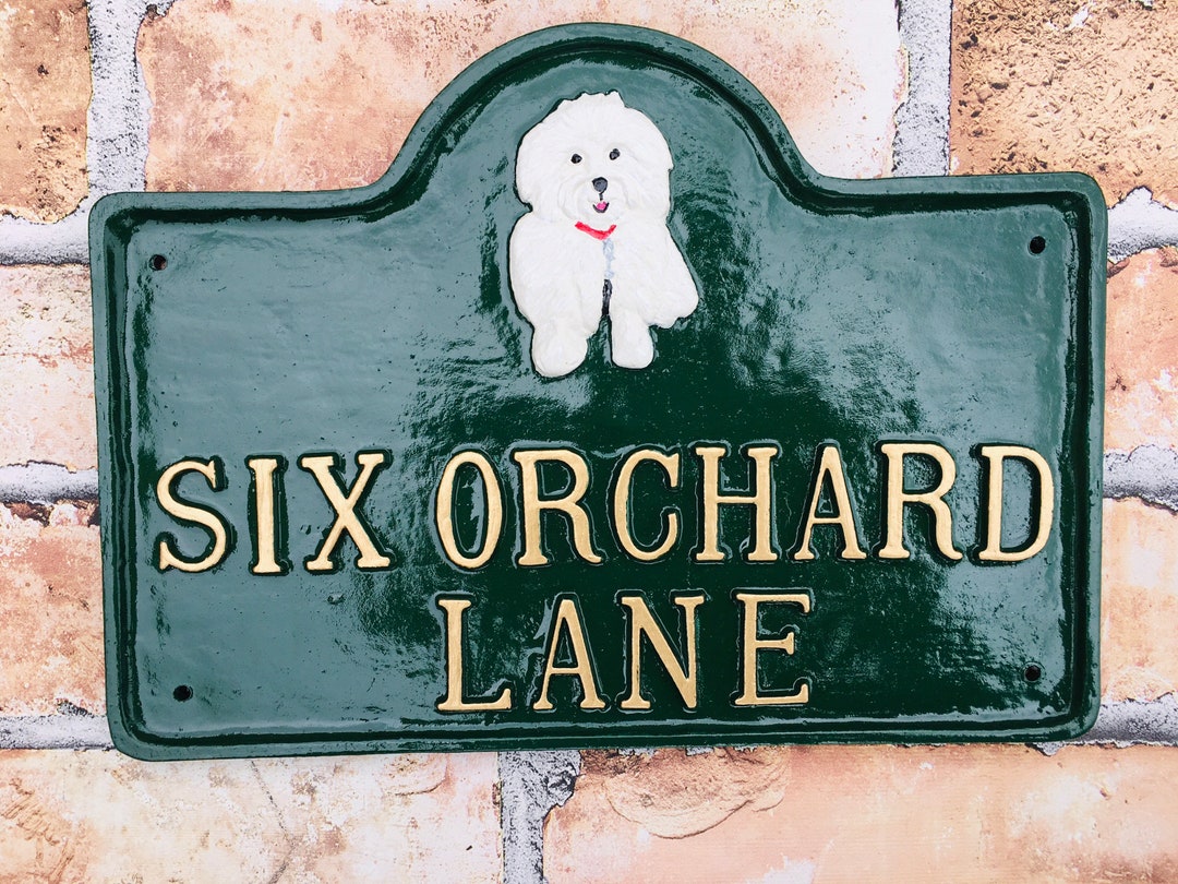 Colonial Style House Numbers, Personalized House Number Plaque, Address ...