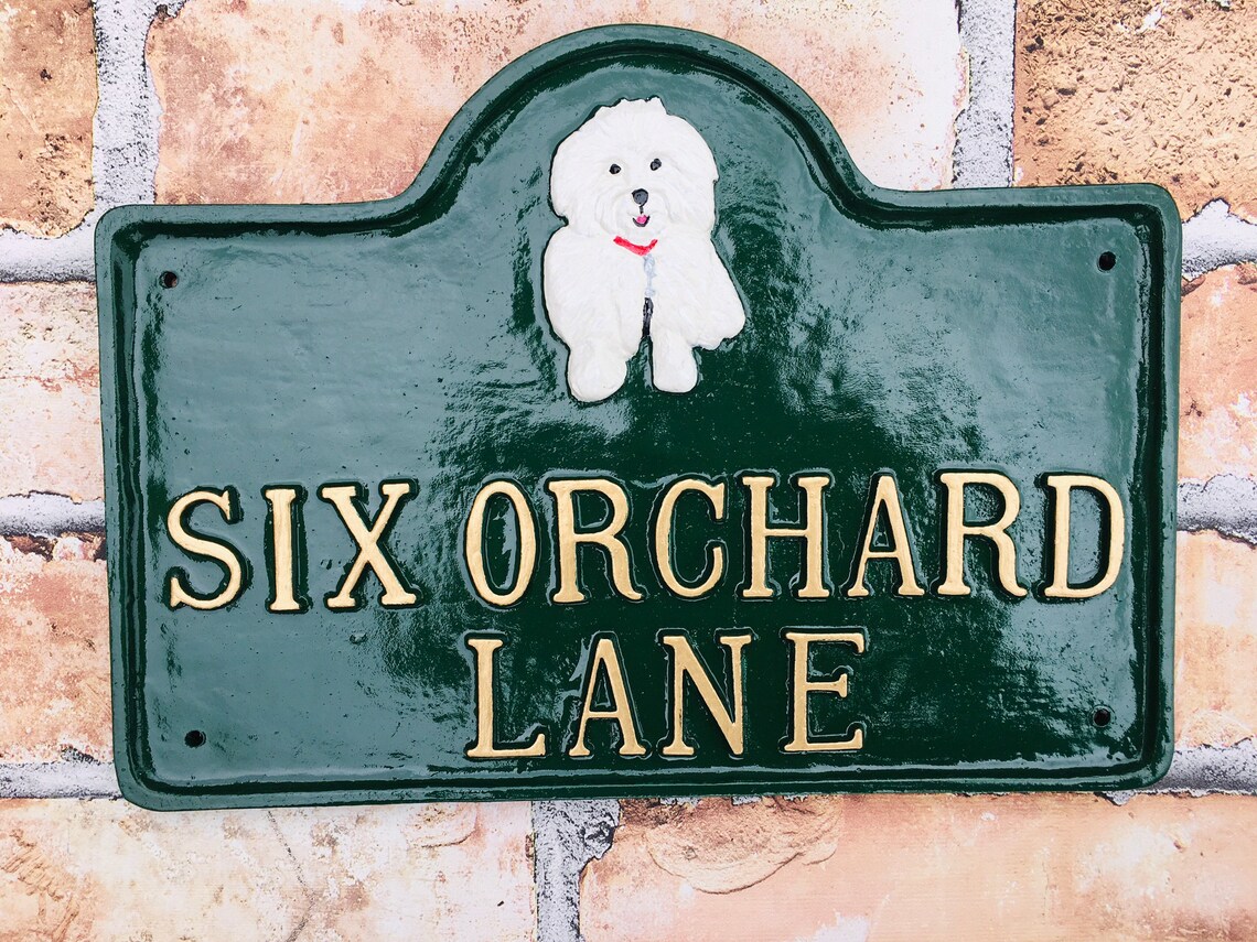 Colonial Style House Numbers Personalized House Number | Etsy