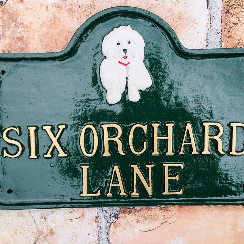 Colonial House Numbers - Etsy