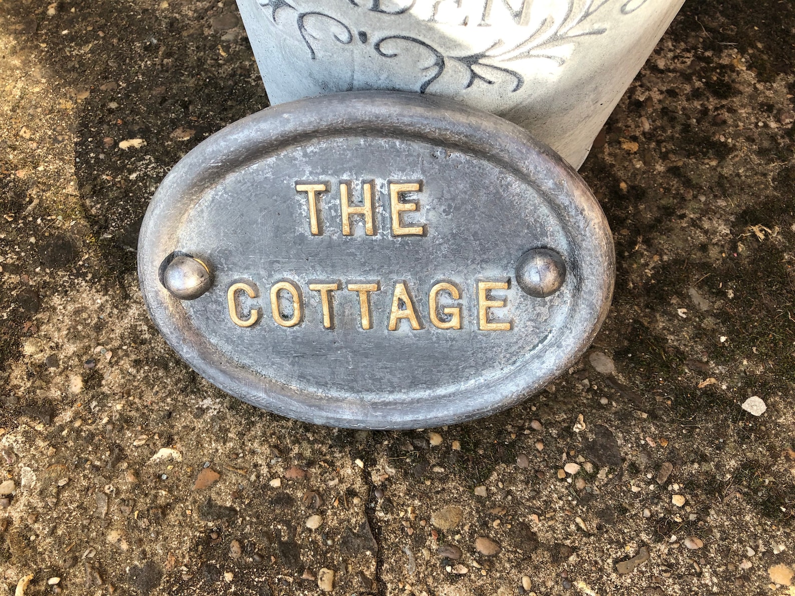 Vintage Traditional Cast Lead Address Sign House Sign House - Etsy UK