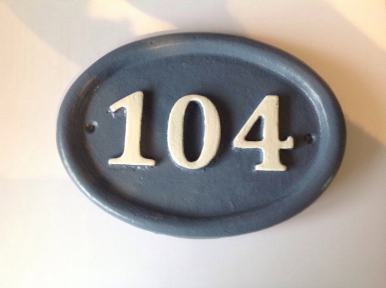 Vintage Address Sign House Sign House Number Address - Etsy