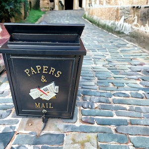 Designer Mail Box, Bespoke Custom Mailbox, Exclusive Postbox, Unique ...