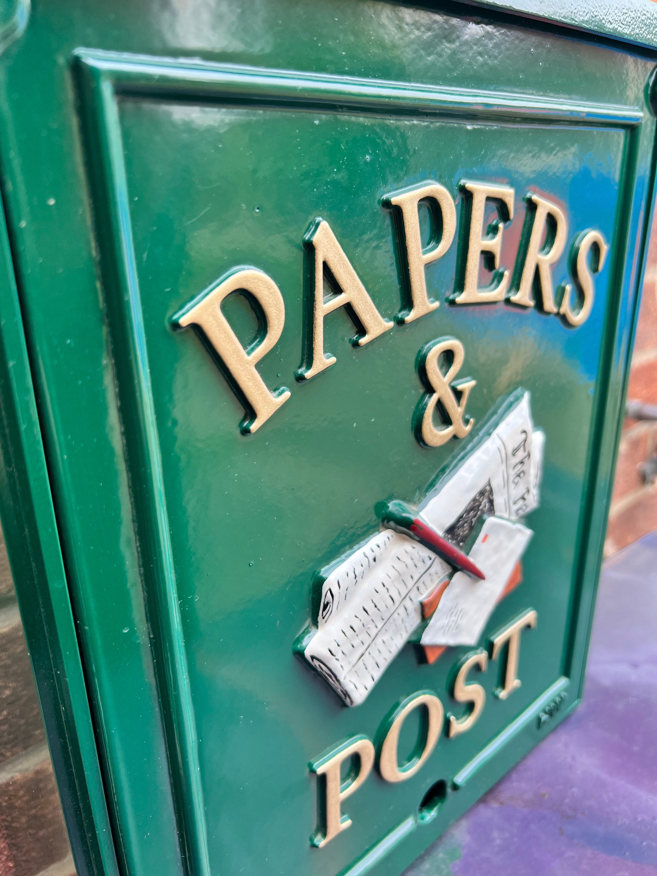 Designer Post Box Bespoke Custom Mailbox Exclusive Postbox - Etsy UK