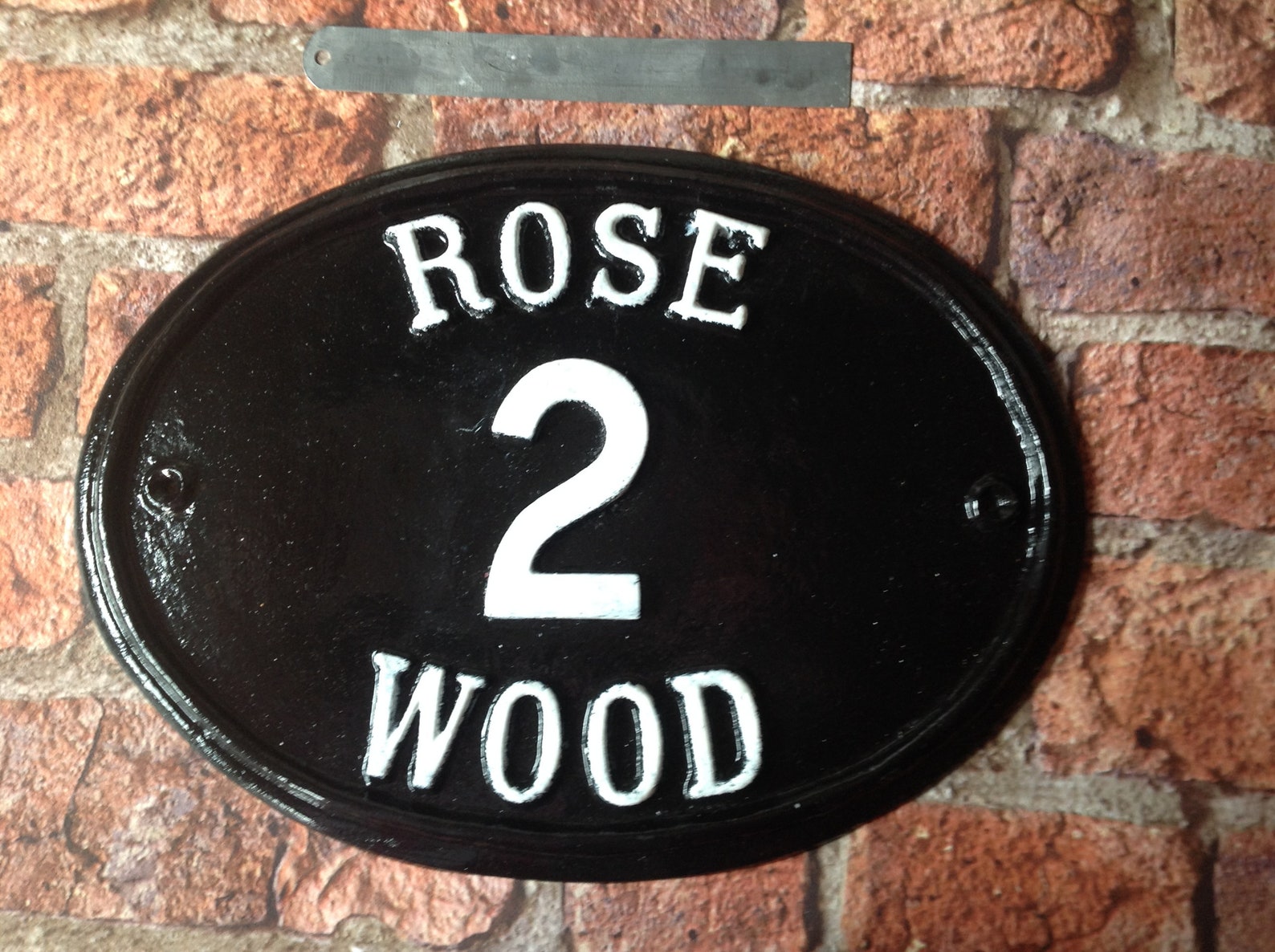 Address Plaque for House Colonial Style House Sign - Etsy Canada