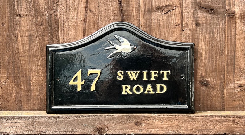 Edwardian /old Victorian Style English House Name Sign. - Etsy