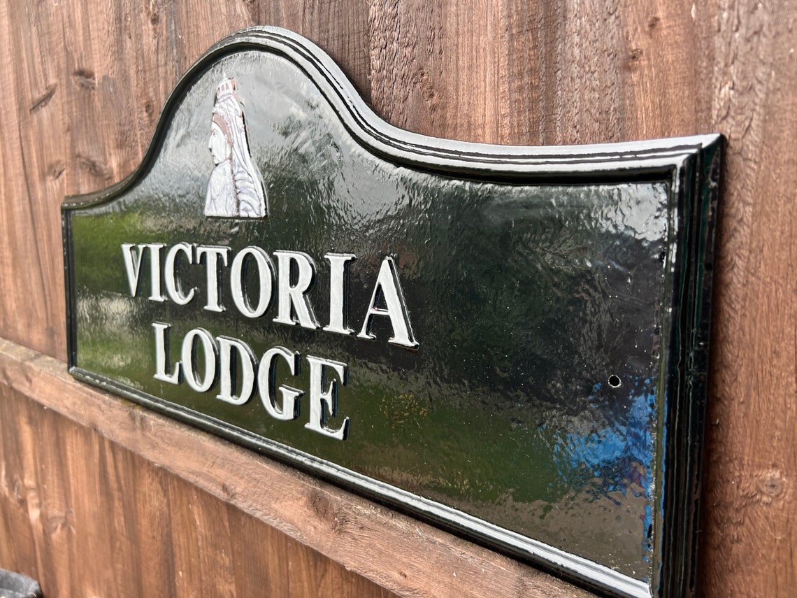 Edwardian /old Victorian Style English House Name Sign. - Etsy