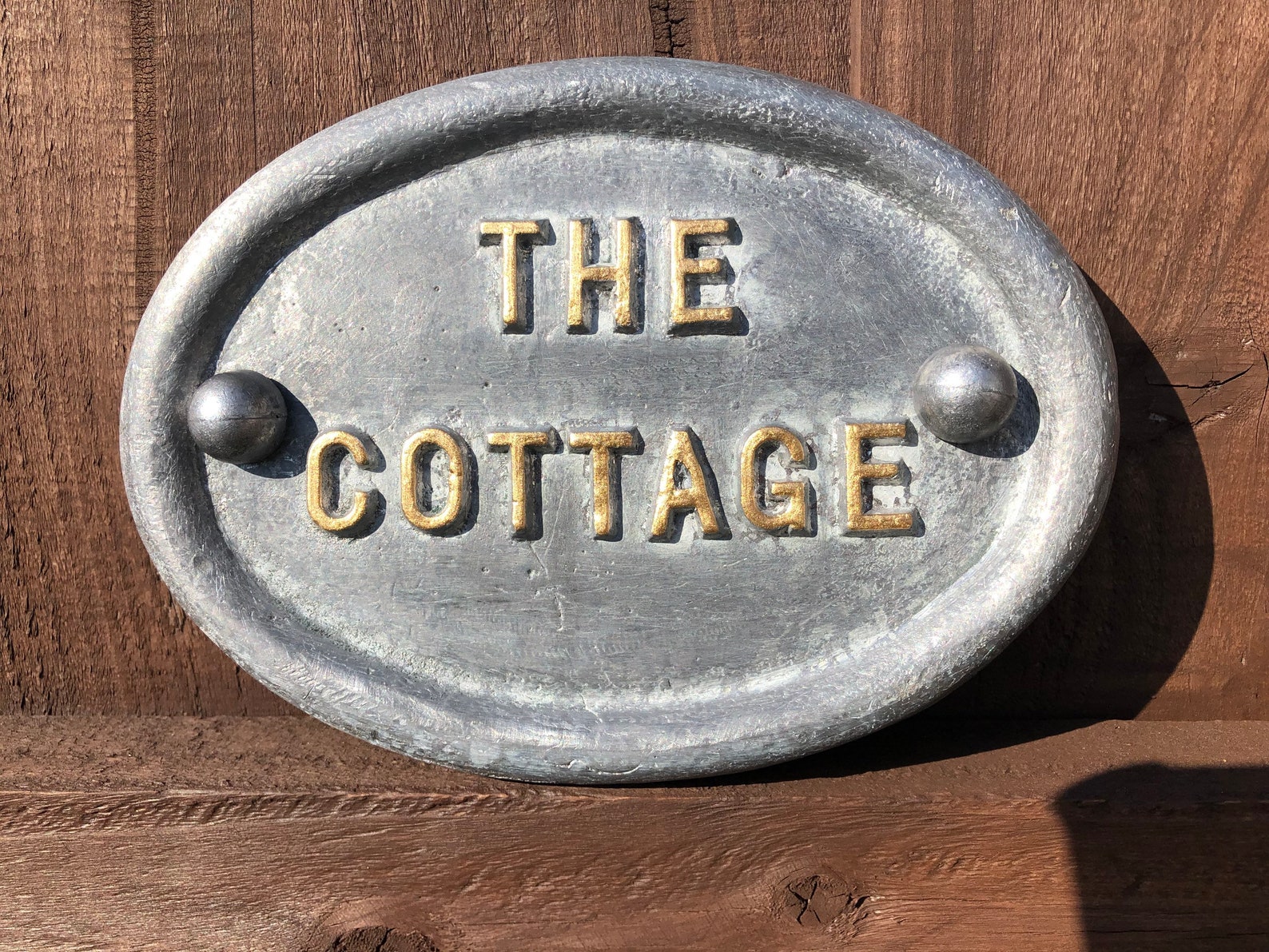 Vintage Traditional Cast Lead Address Sign House Sign House - Etsy UK