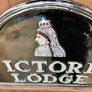 Edwardian /old Victorian Style English House Name Sign. Personalised ...