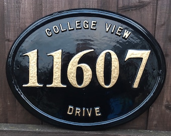 Colonial House Sign - Etsy