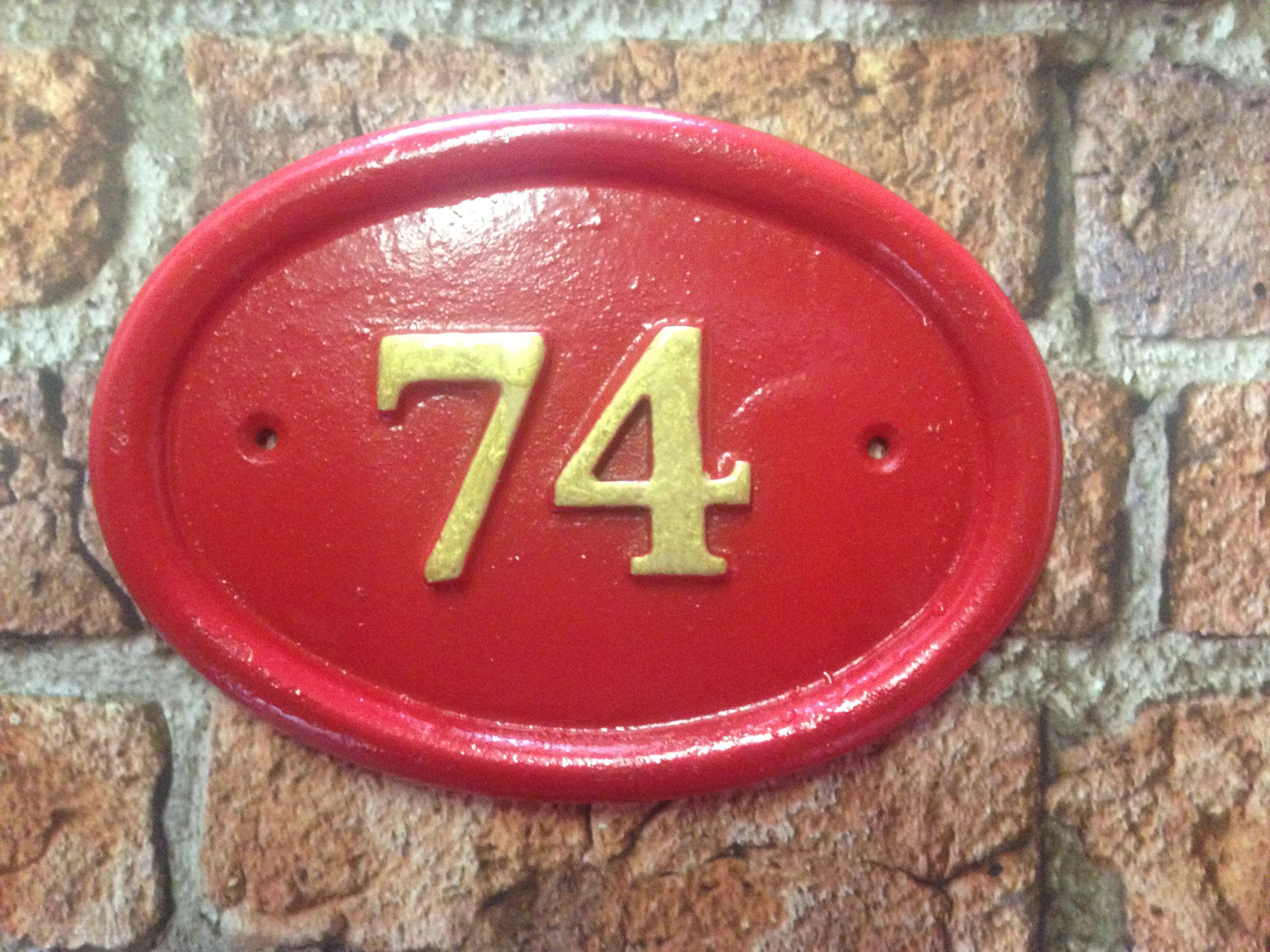 Vintage Address Sign House Sign House Number Address | Etsy Australia