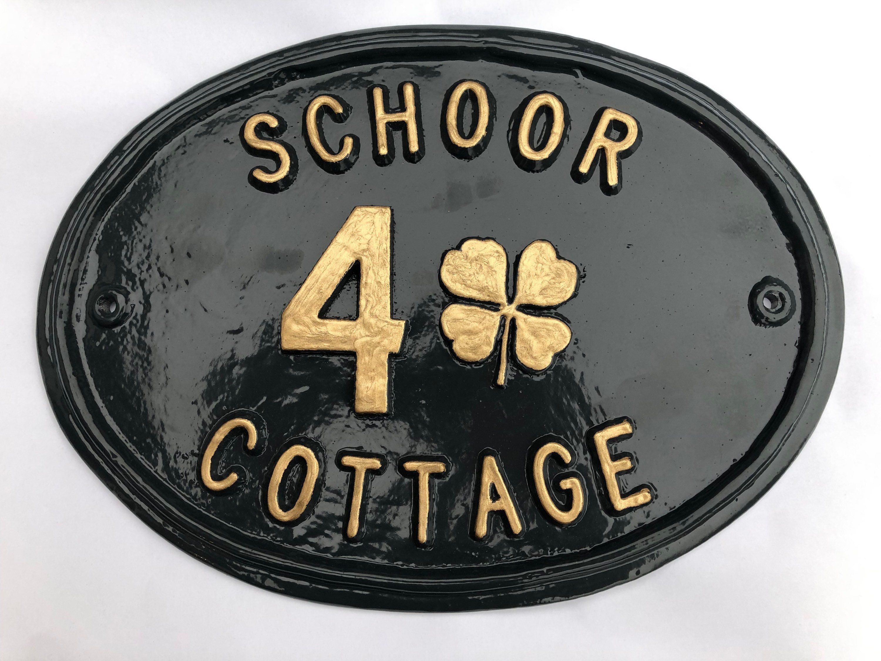 Colonial Style House Sign Personalized House Numbers Address - Etsy UK