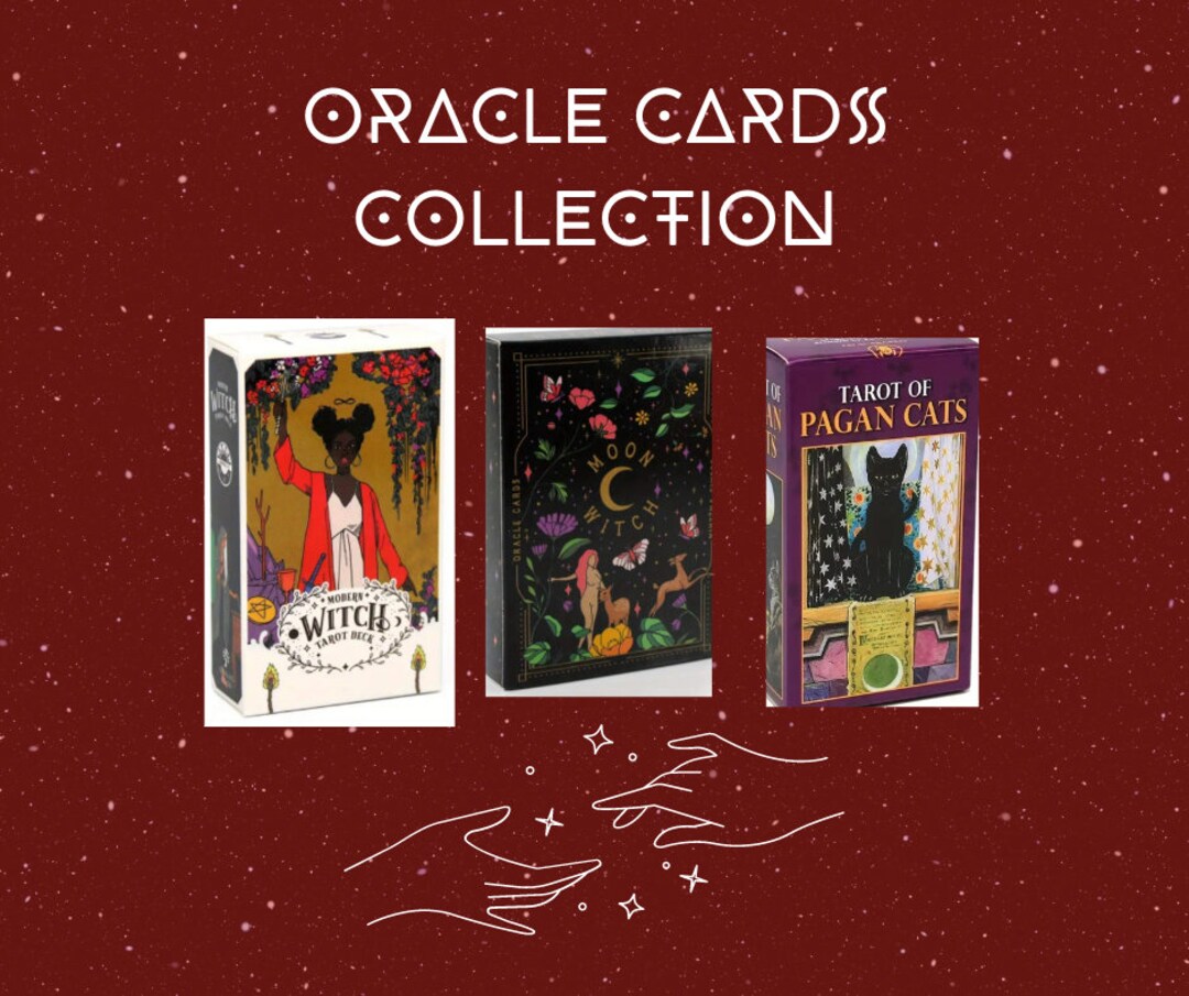 Modern Witch Tarot & Cats Pagan Cards - Etsy