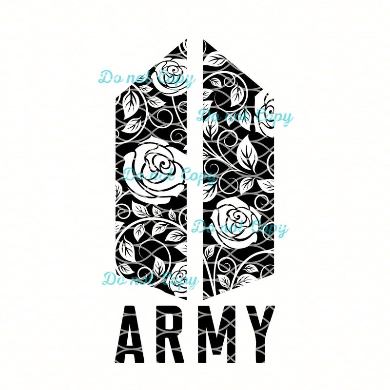 Army Logo Bts Sticker - Etsy