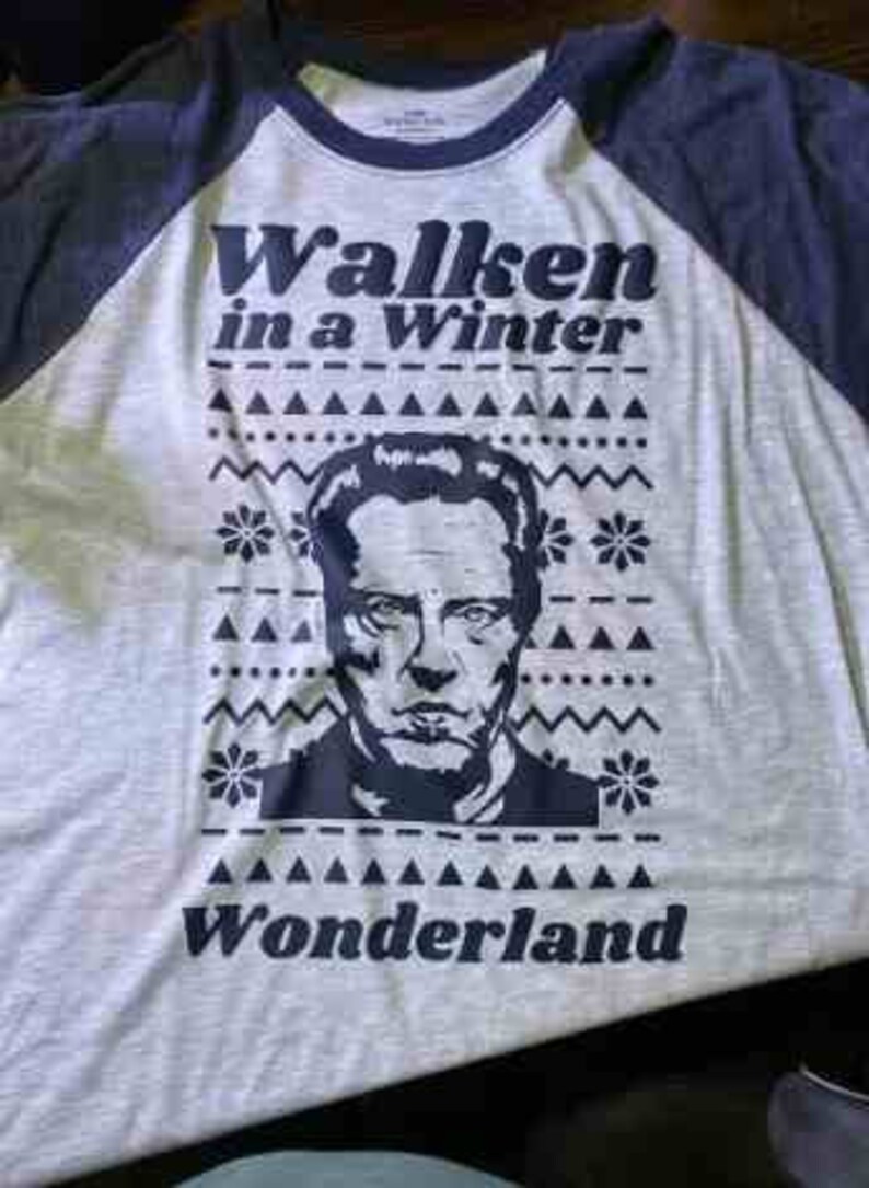 Walken in a Winter Wonderland PNG & SVG, Christopher Walken Shirt ...