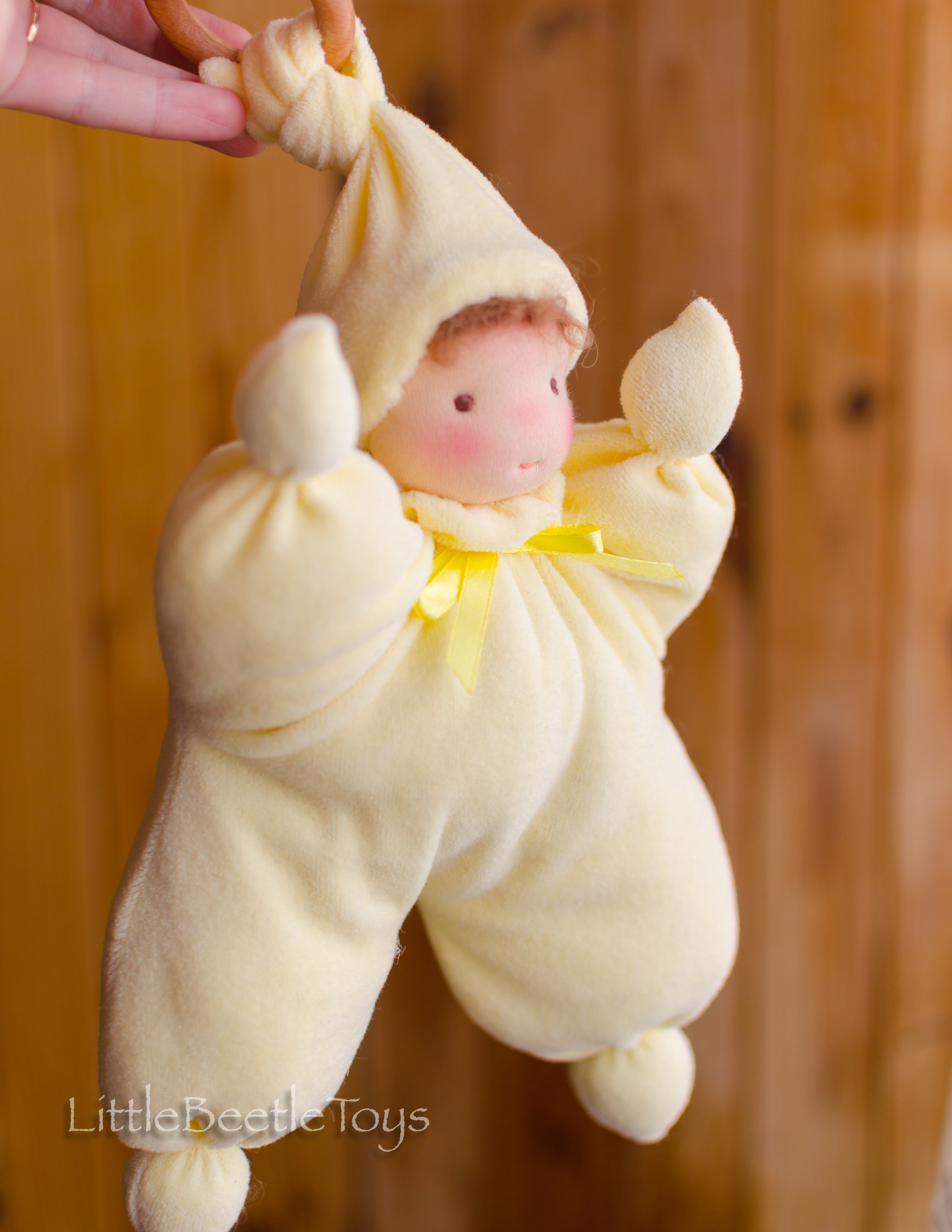 Waldorf Butterfly Doll 10 Waldorf Toy Comforter Ivory - Etsy