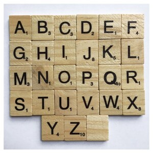 Scrabble Tiles - You Choose - Etsy