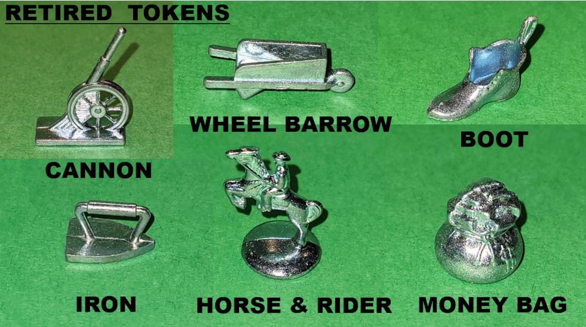 Monopoly Tokens You Choose - Etsy
