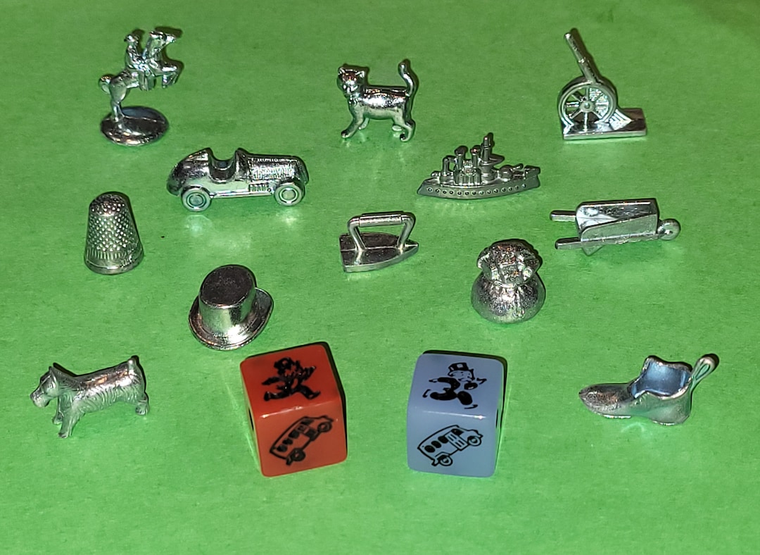 Monopoly Tokens You Choose - Etsy