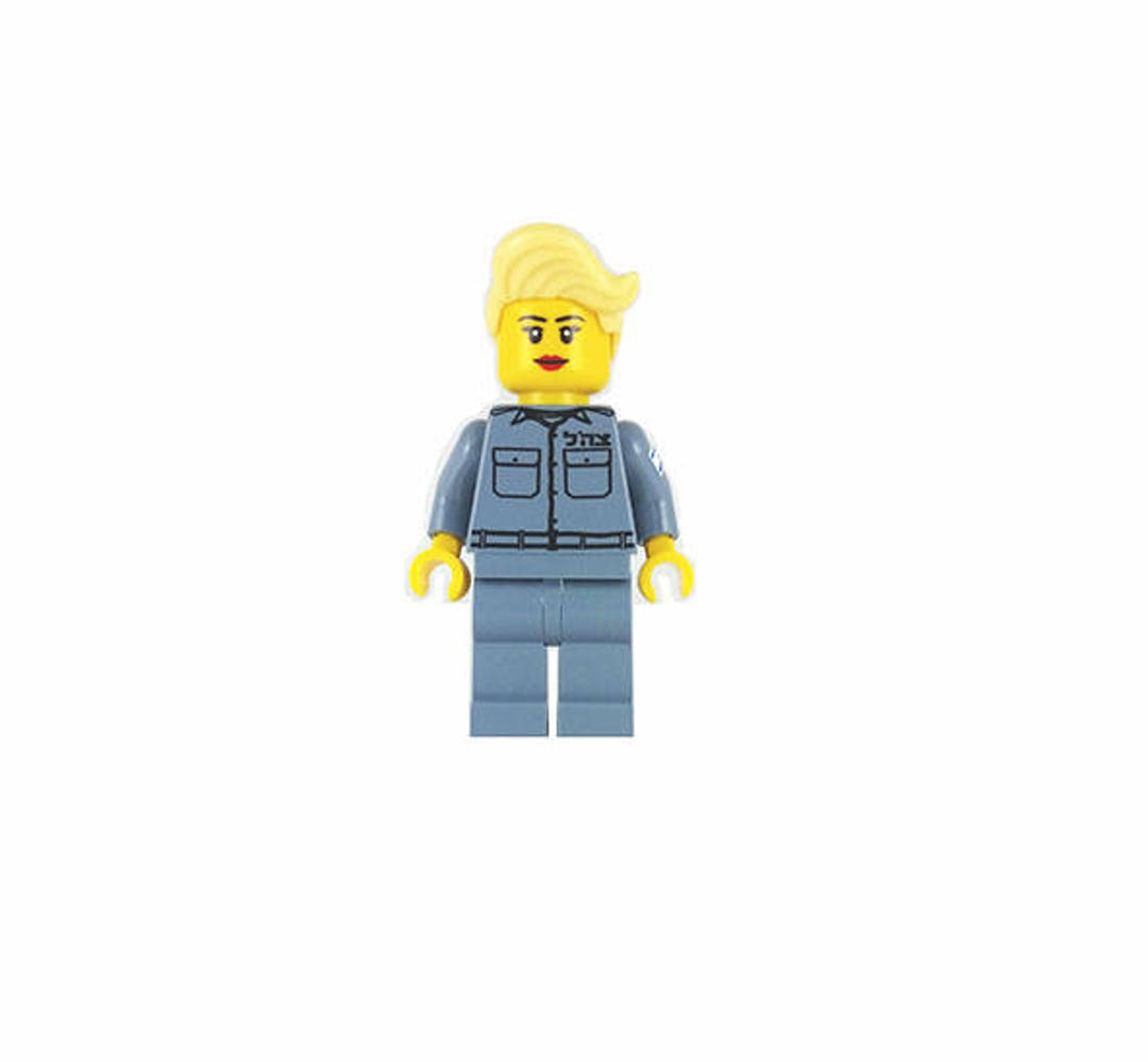 Female IDF Mini-figure Border Patrol - Made With LEGO® Brick - Jbrick ...