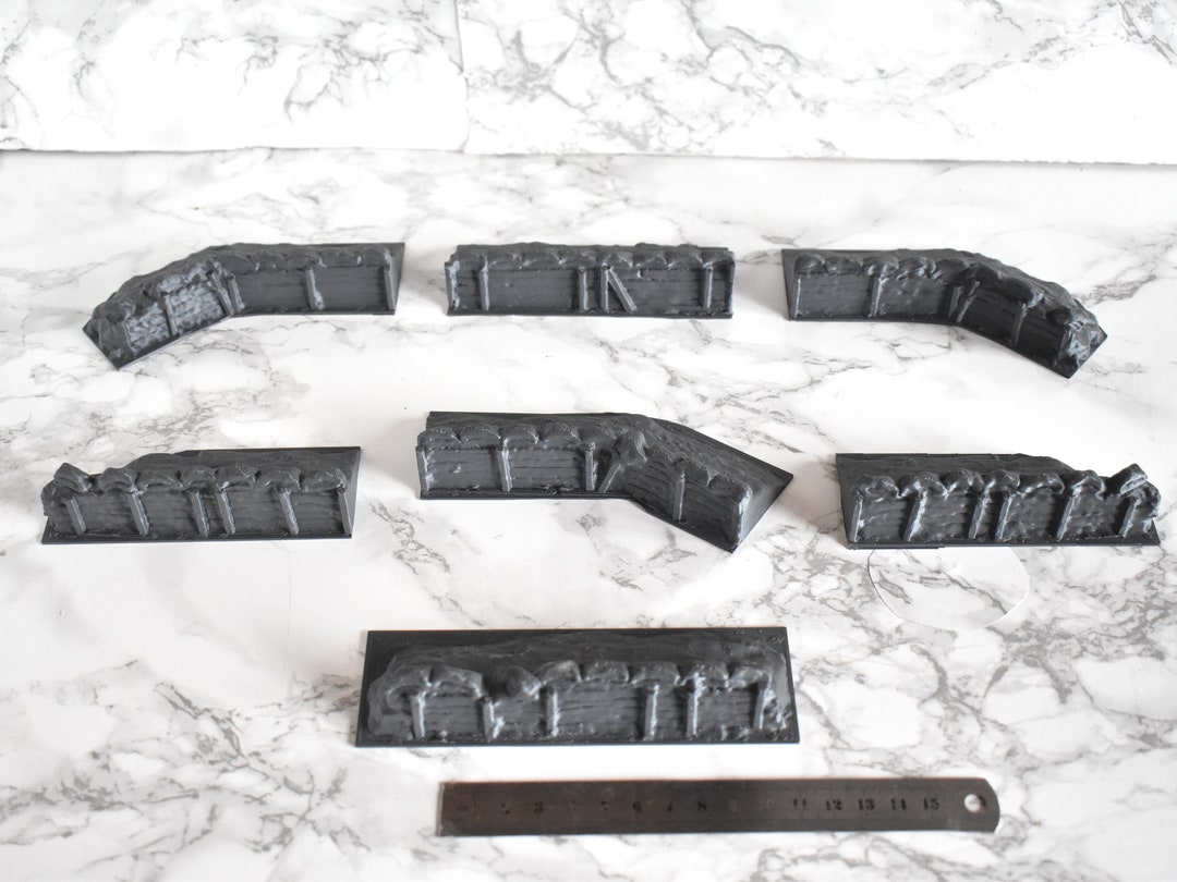 Trench Wargaming Terrain Set Modular Scenery Buildings / - Etsy