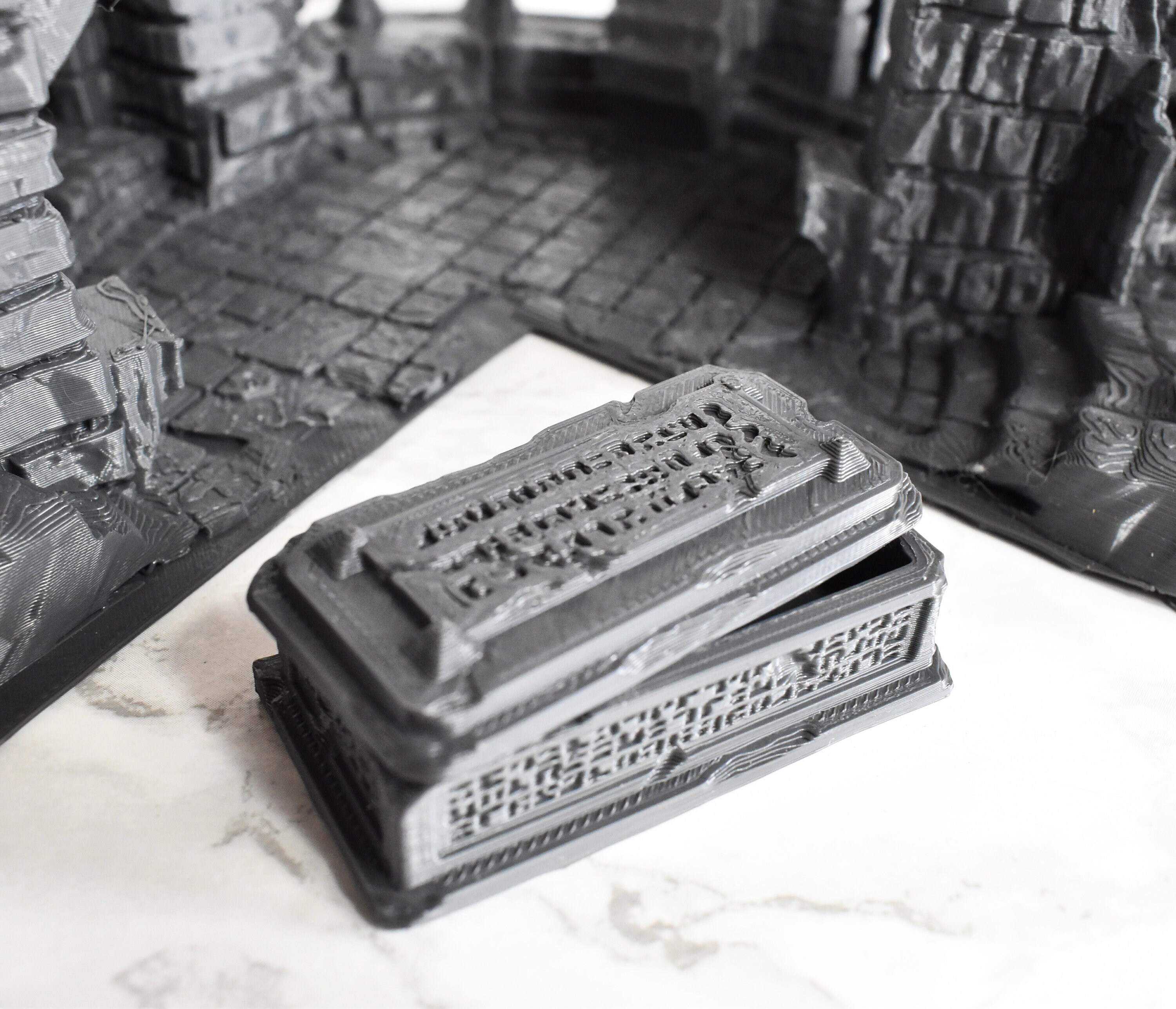 Fantasy Ruins Terrain Set Wargaming Scenery / Dungeons and | Etsy