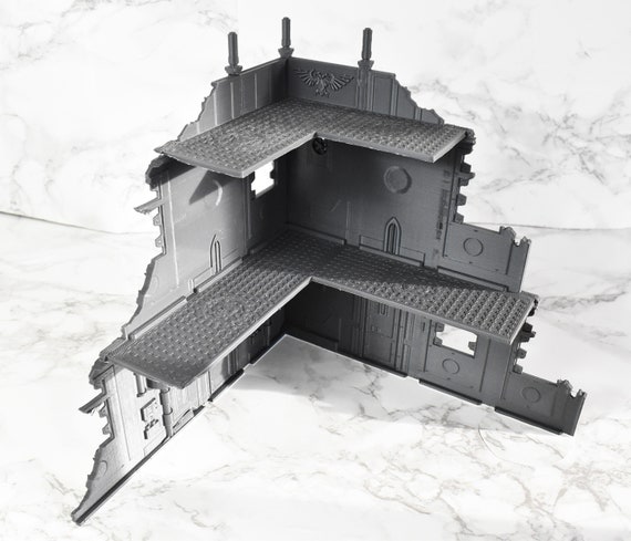 Manufactorum Ruins Wargaming Terrain Gothic Scenery / Star - Etsy