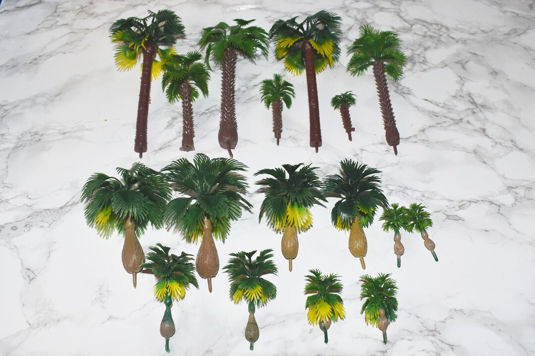 Jungle Plants Trees Models Variety Set - Wargaming Scenery / Bolt ...