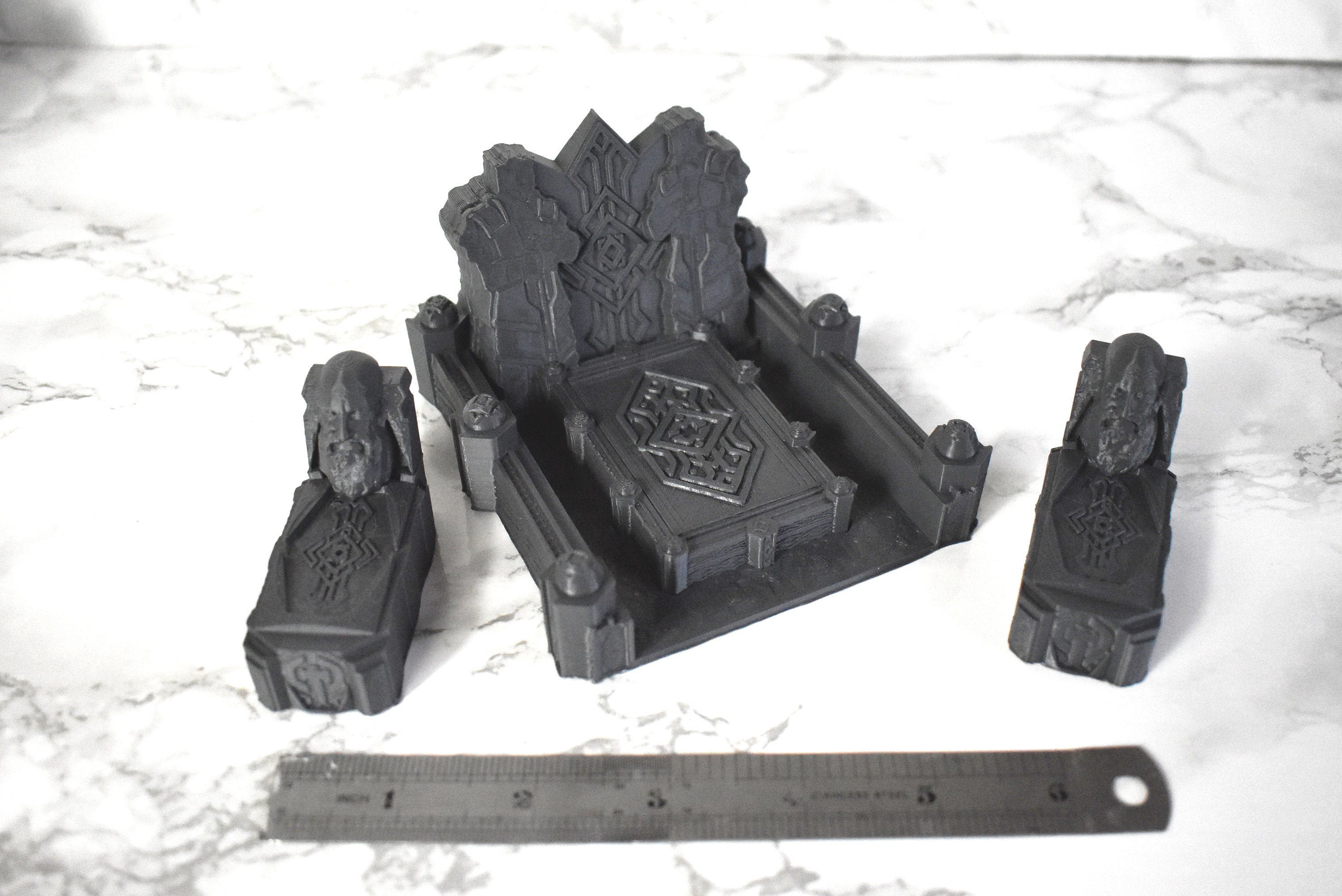 Dwarven Temple Wargaming Scenery 40k / Dungeons and Dragons - Etsy
