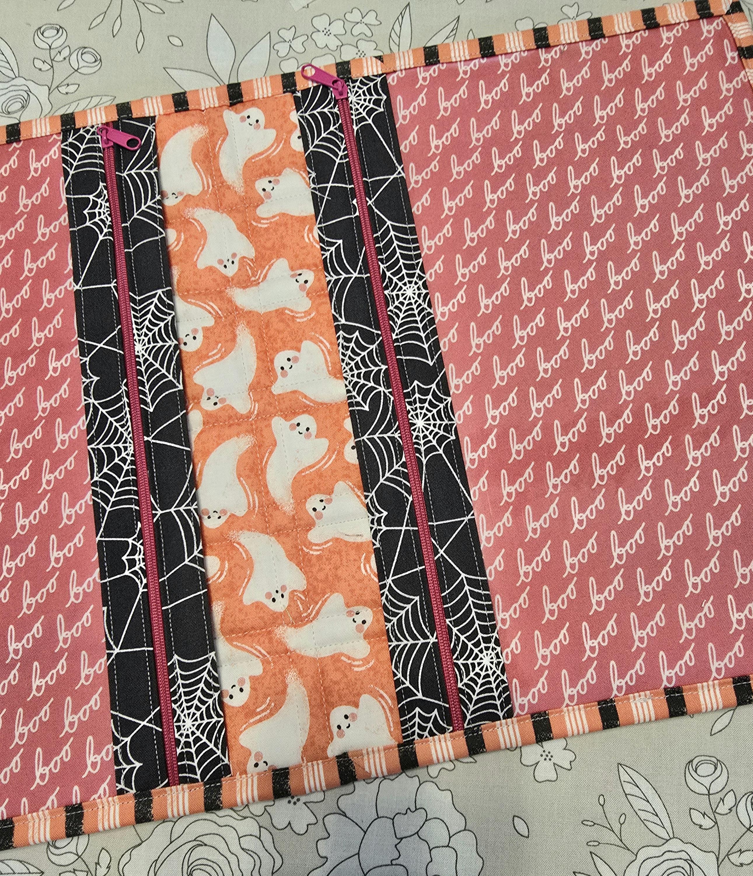 Hey Boo Quilted Cross Stitch Project Folder - Etsy