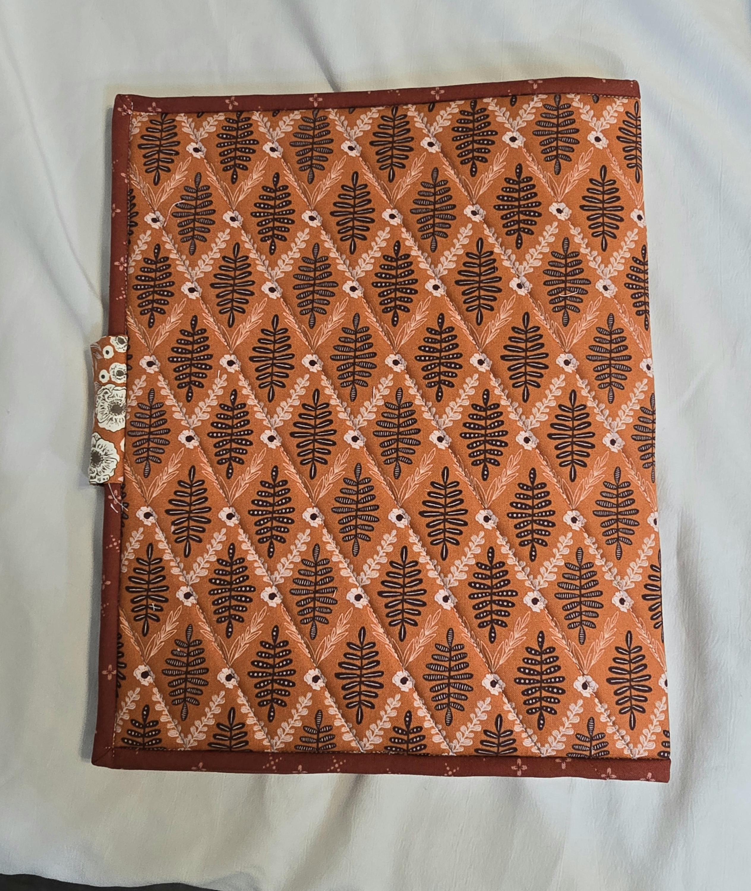 Slow Stroll Quilted Cross Stitch(terra Cotta) Project Folder - Etsy