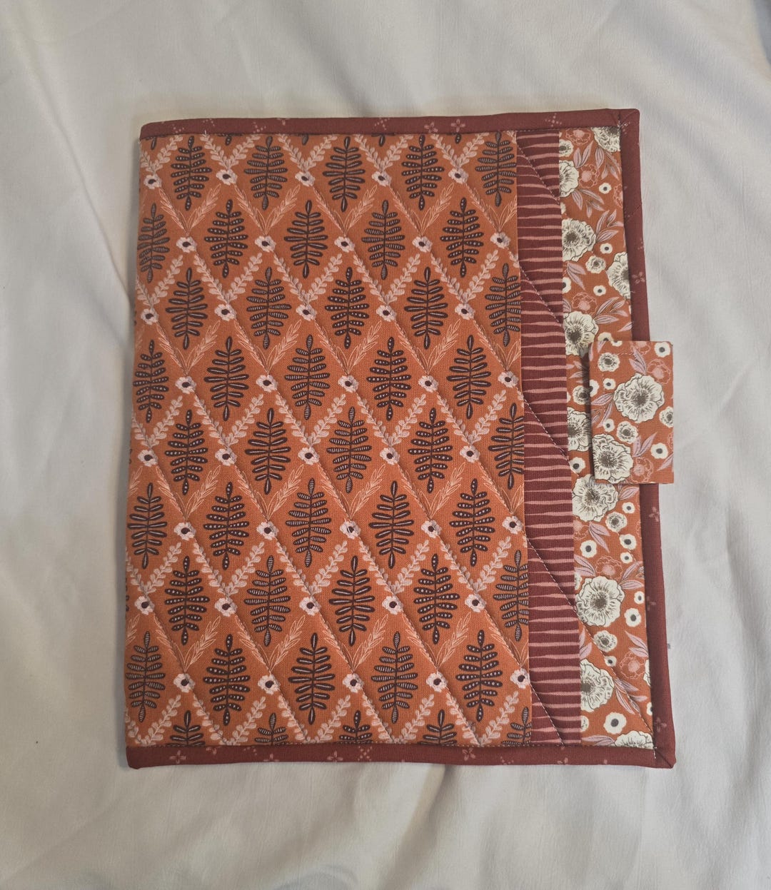 Slow Stroll Quilted Cross Stitch(terra Cotta) Project Folder - Etsy