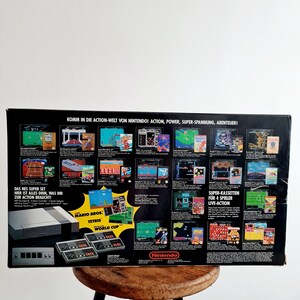 Originalverpackung NINTENDO NES Super SET Europa-version 4 Action ...