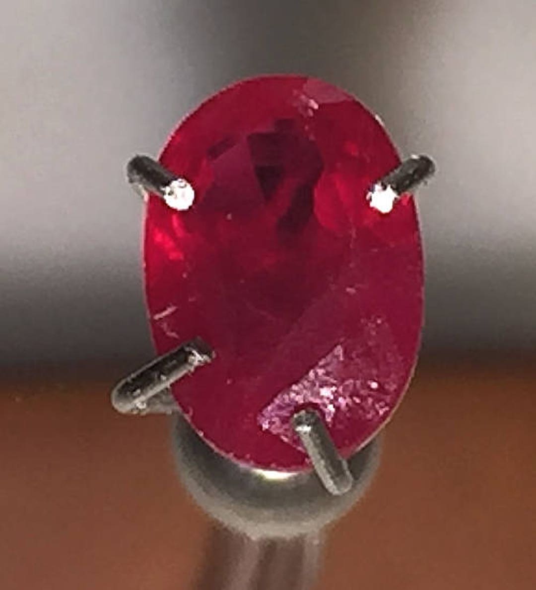 6 X 4mm,burmese Red Ruby-oval - Etsy