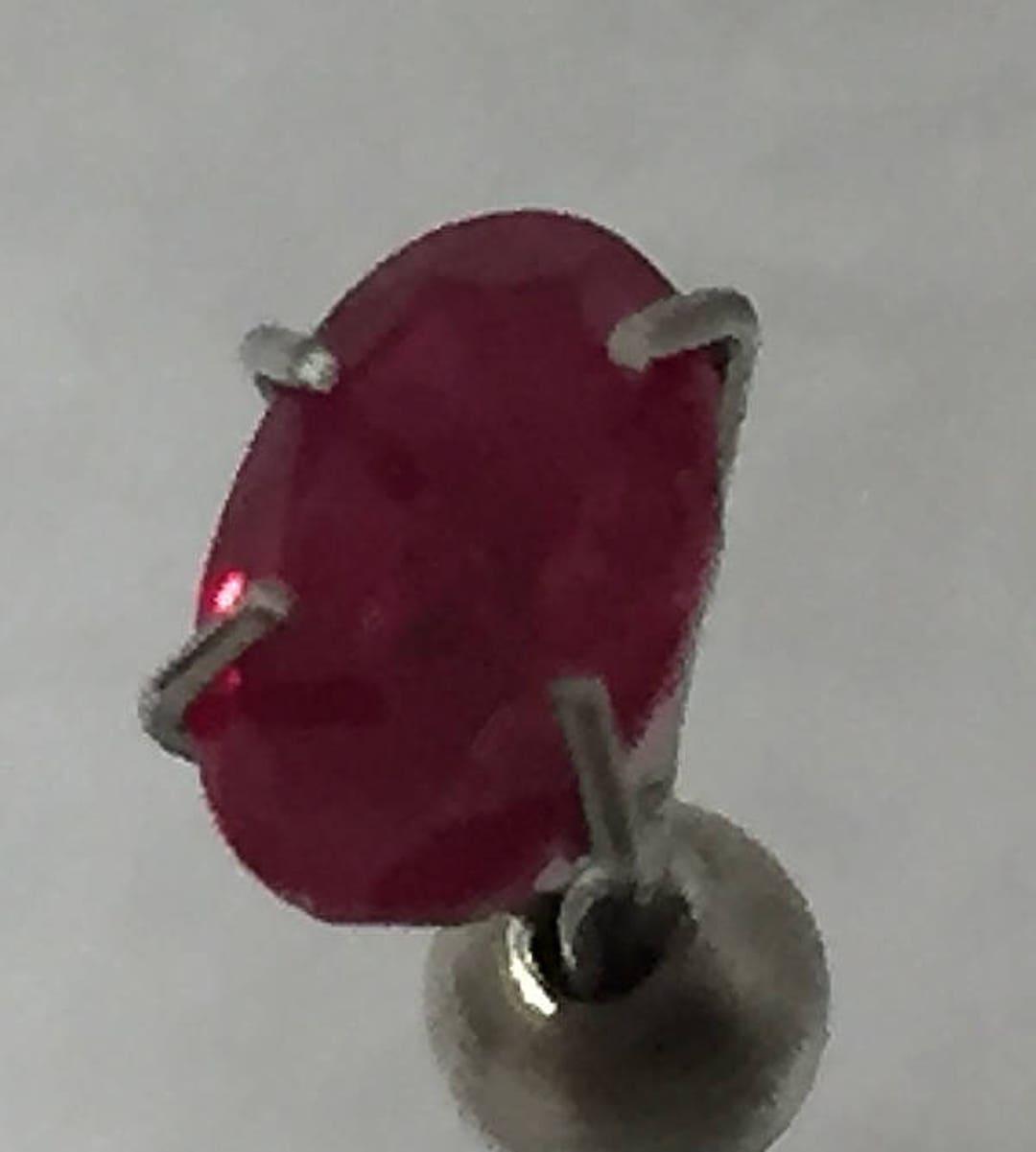 6 X 4mm,burmese Red Ruby-oval - Etsy
