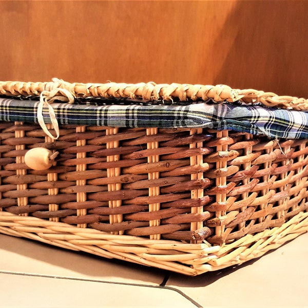 Rattan Suitcase - Etsy