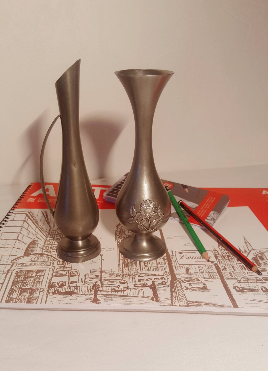 Vintage Carafe D'Etain - Etsy France