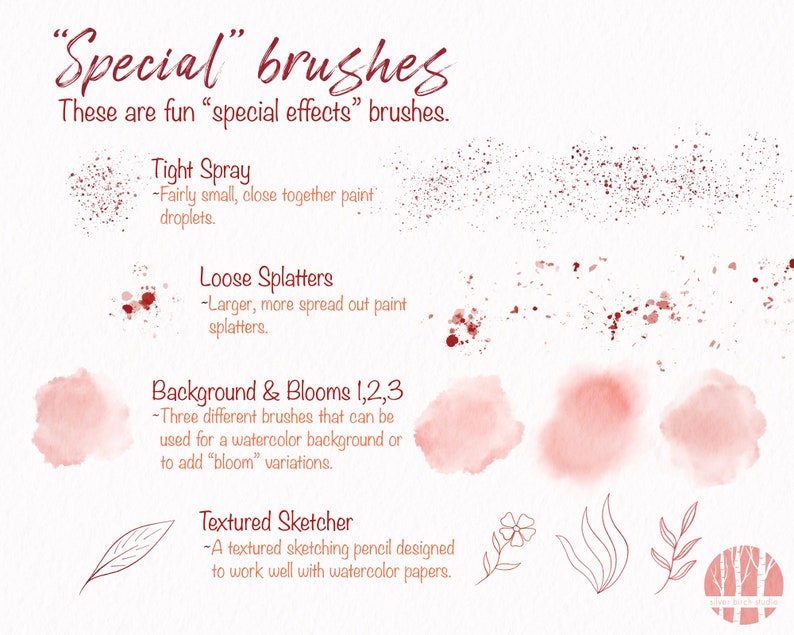 Watercolor Magic Procreate Brushes Palettes & Paper | Etsy