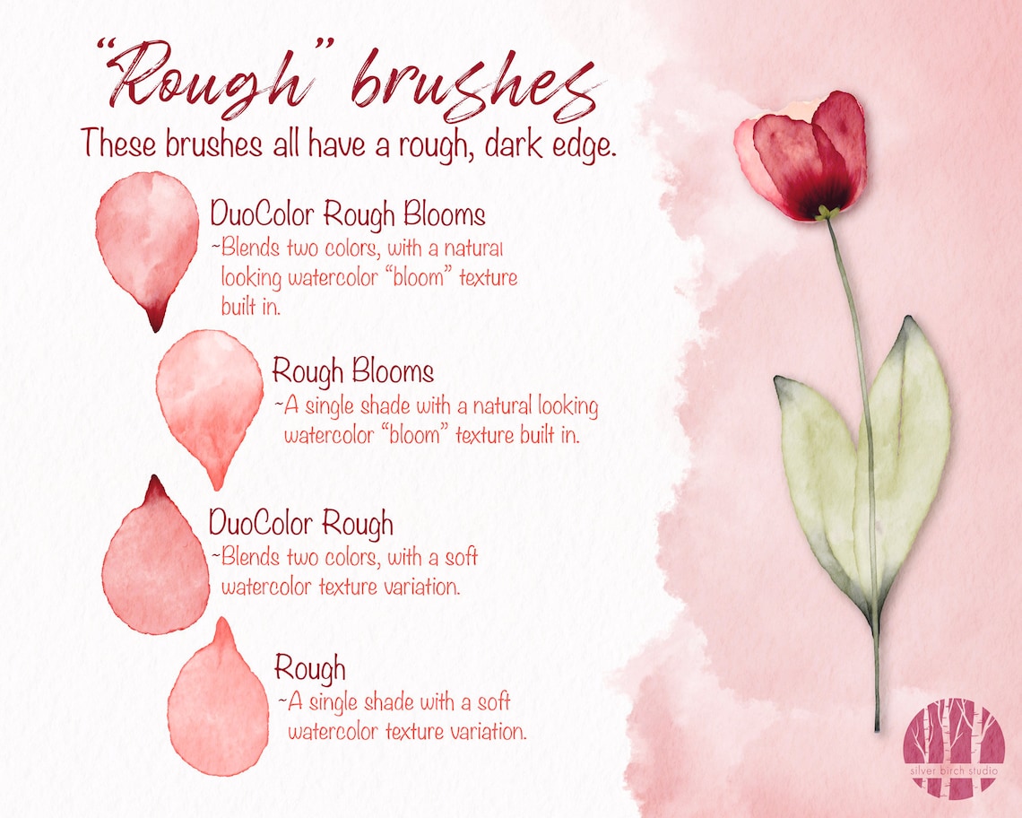 Watercolor Magic Procreate Brushes Palettes & Paper | Etsy