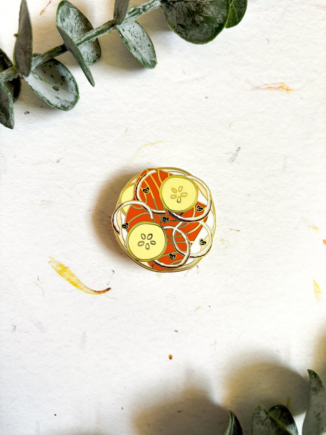 Lox and Bagel Enamel Pin | Bagel Lox Enamel Pin | the New Yorker Bagel ...