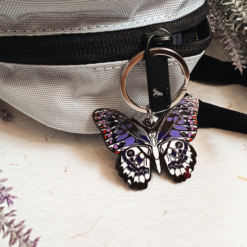 Butterfly Keychain - Etsy