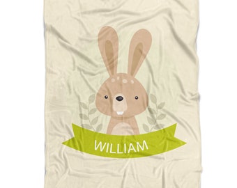 Rabbit blanket | Etsy