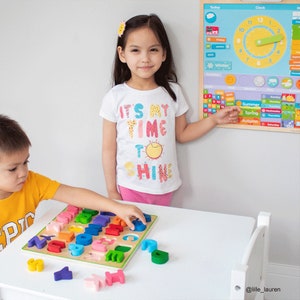 Personalised Wooden Magnetic Calendar and Weatherboard - Etsy UK