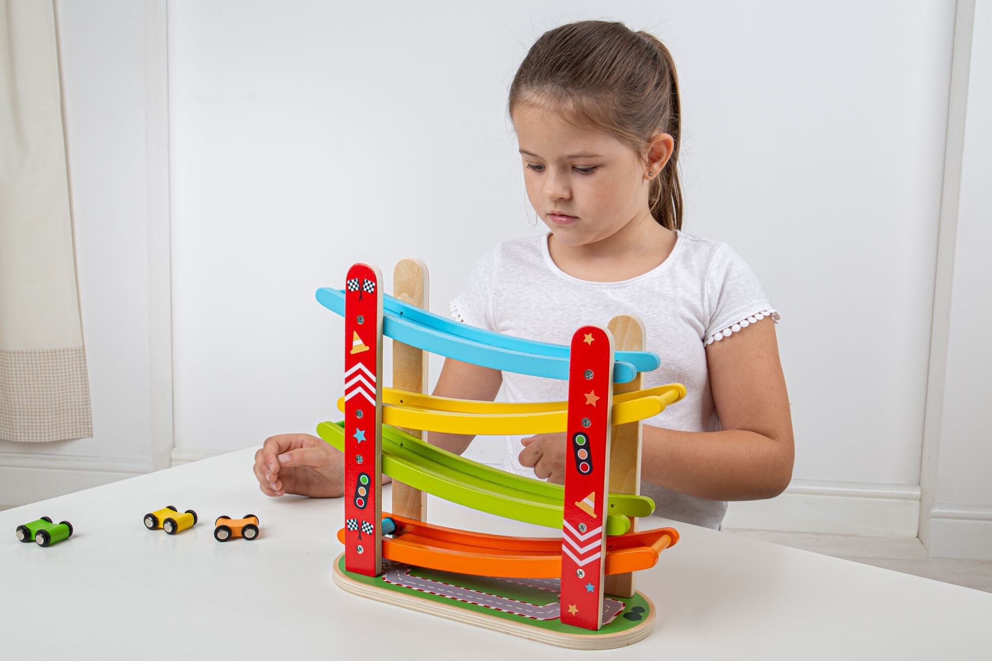 Personalised Wooden Car Racer Wooden Montessori Traditional | Etsy